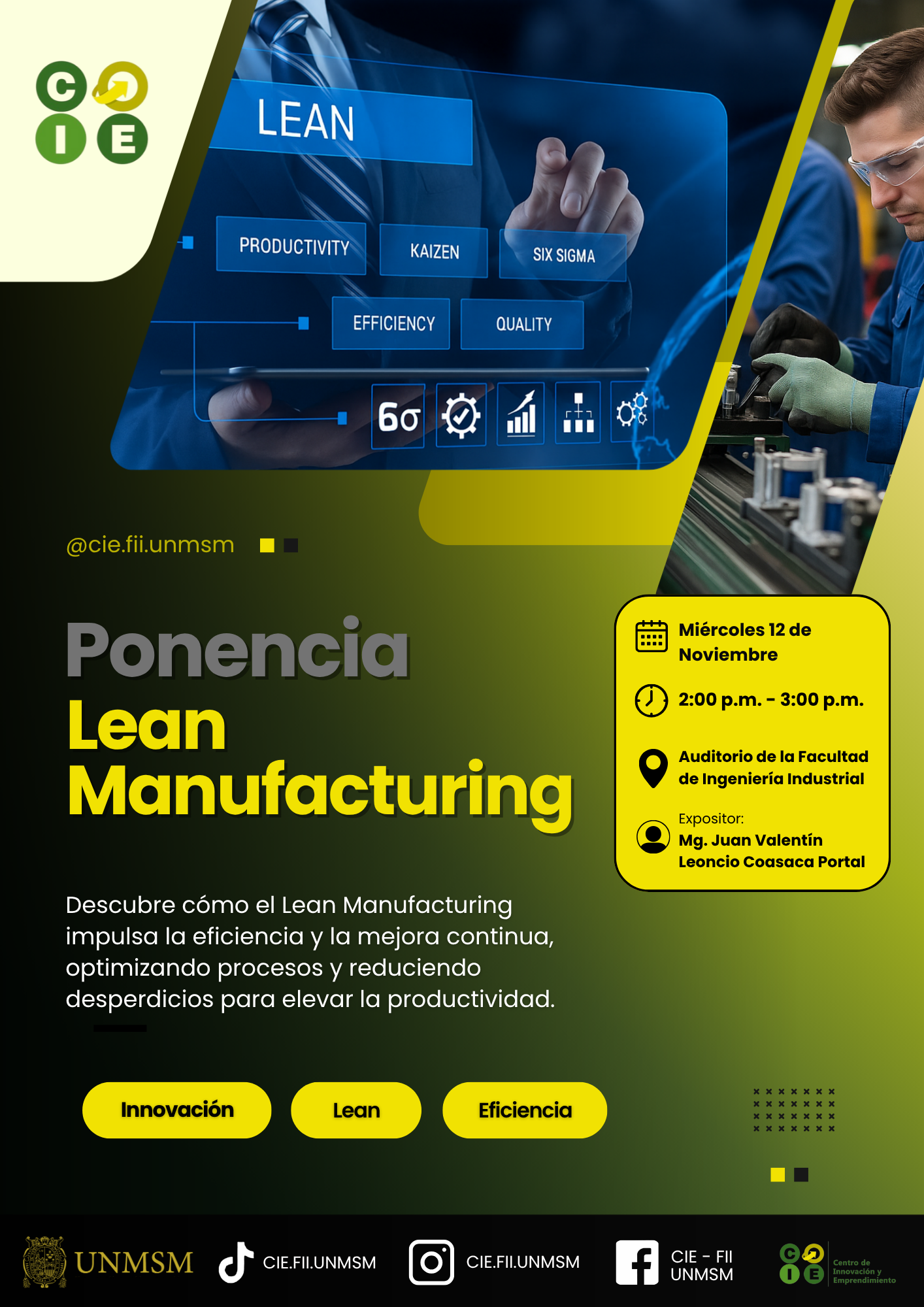🚀 Ponencia: Lean Manufacturing